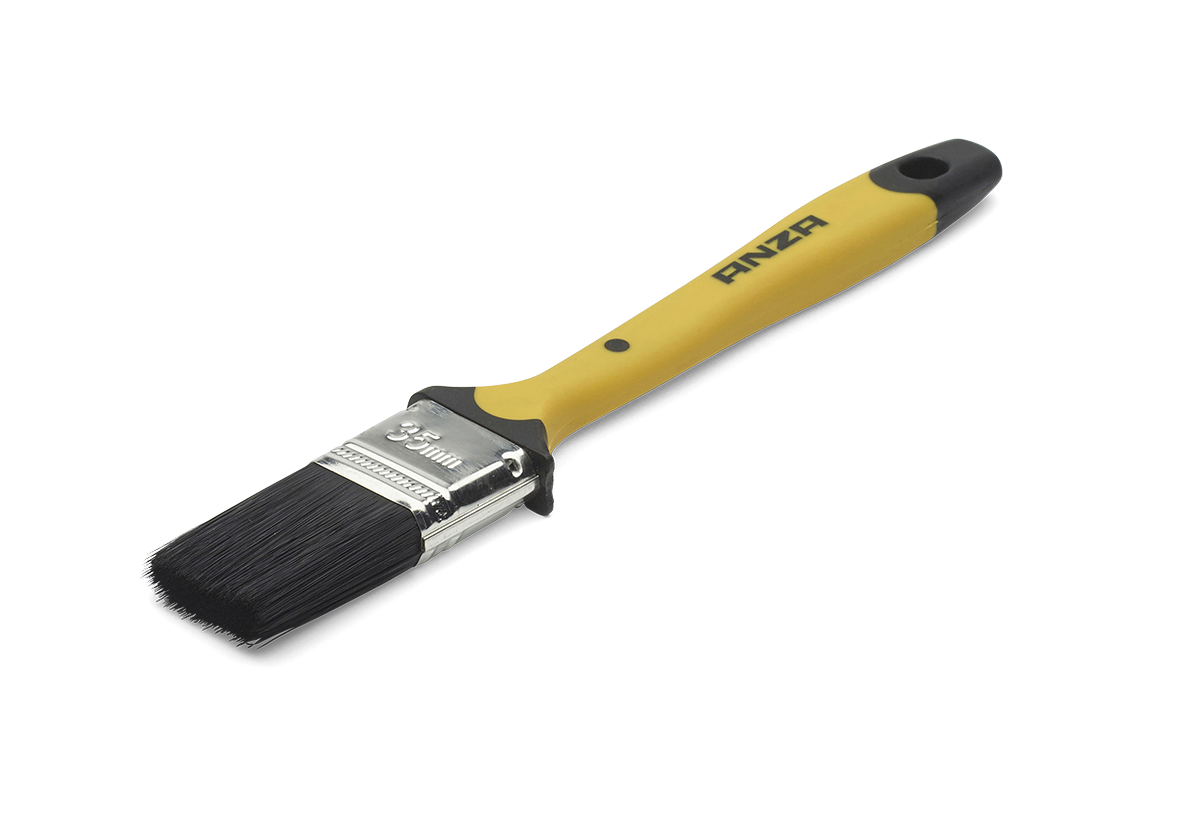 Basic flad lakpensel 35 mm - Anza